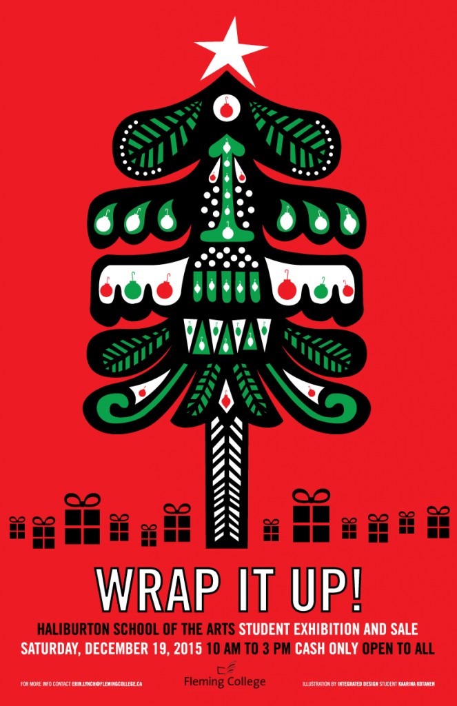 Wrap it Up: student art exhibition : Fleming College
